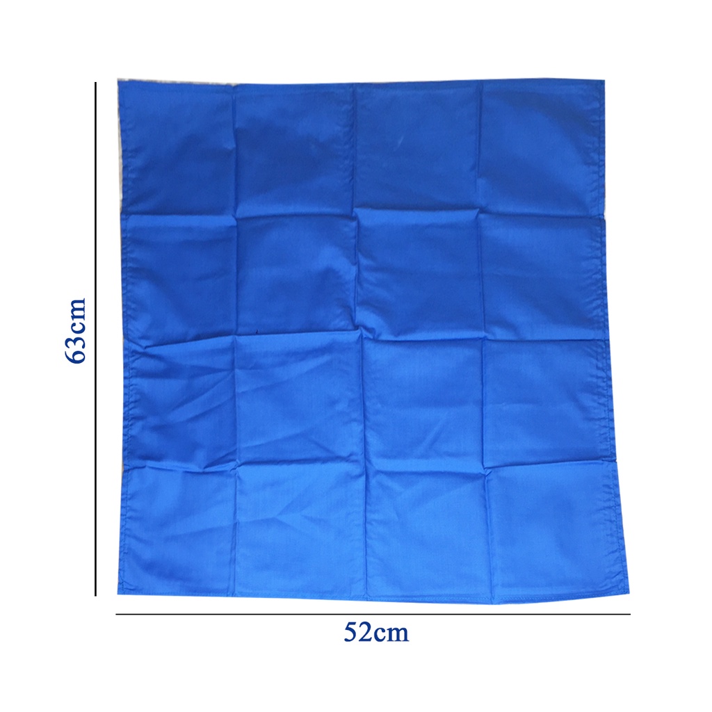 Jual Kain Duk Polos Warna Biru/ Kain Duk Steril/ Kain Duk Rapat ...