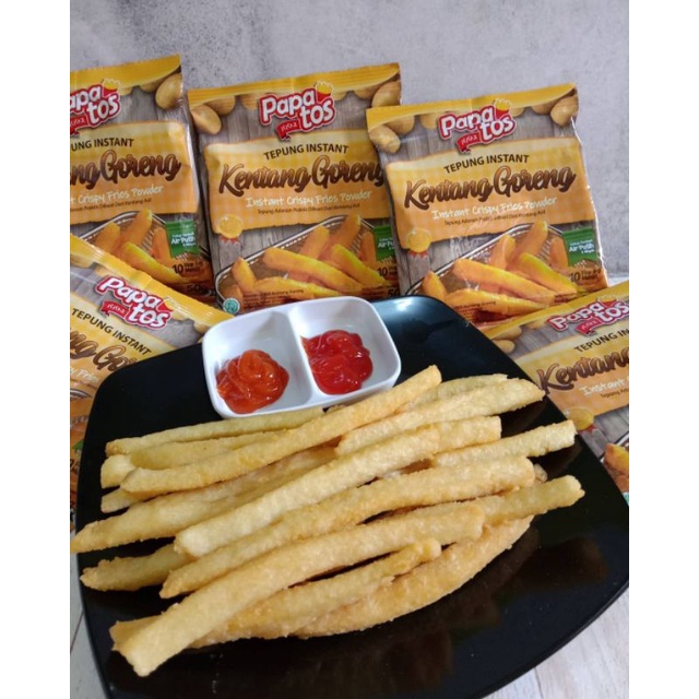 Jual Papatos long potato sachet - 50gr | Shopee Indonesia