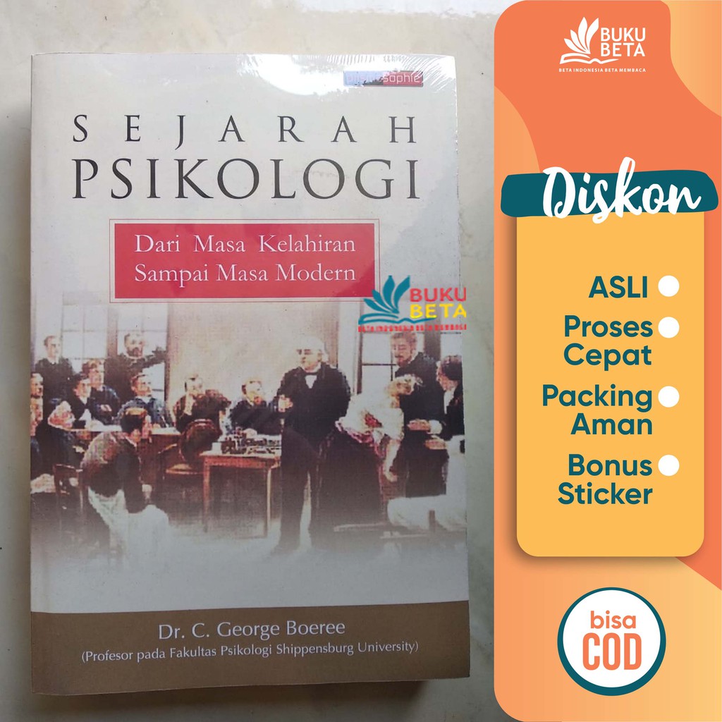 Jual Sejarah Psikologi - George Boeree | Shopee Indonesia