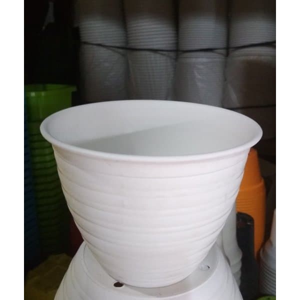 Jual promo!!!!.. paket 6 pot tawon putih ori ukuran 24 Cm - pot tawon ...