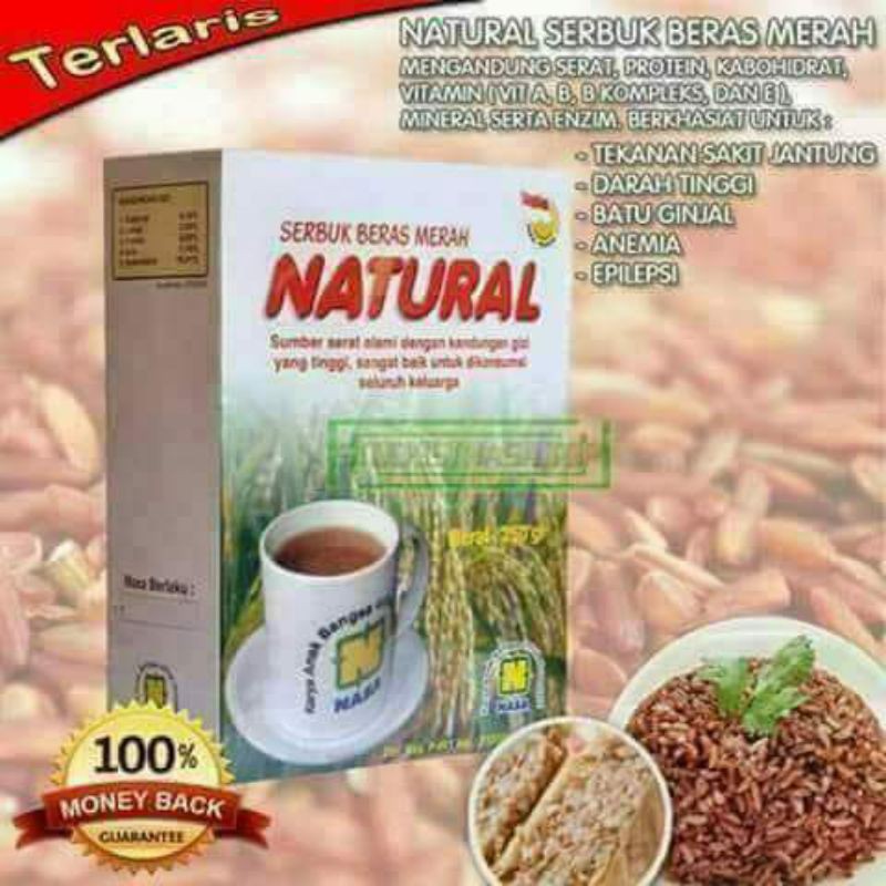 Jual serbuk beras merah natural | Shopee Indonesia