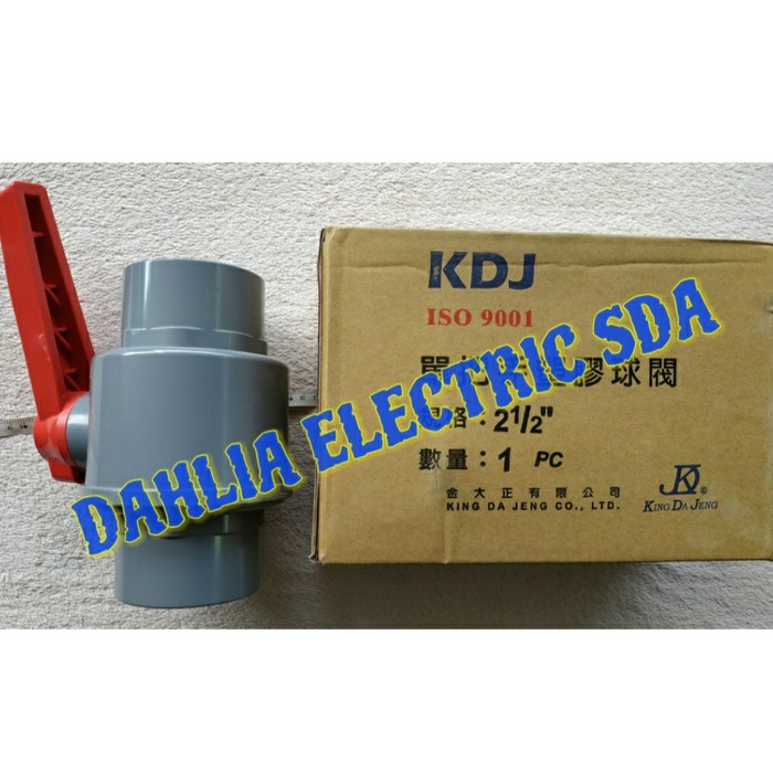 Jual BALL VALVE / STOP KRAN PVC 2 1/2" | Shopee Indonesia