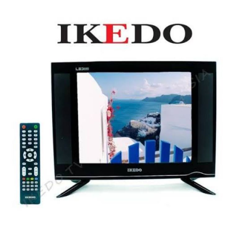 Jual TELEVISI TV LED DIGITAL DVB T2 EWS IKEDO LT 17 L2A 17L2A LT17L2A ...