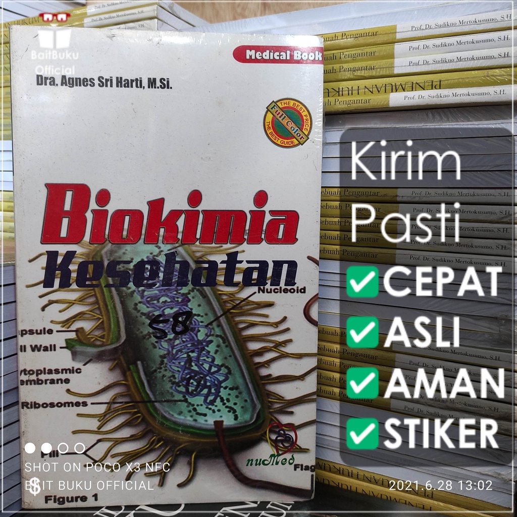 Jual Buku Original: Biokimia Kesehatan ( BIOKIMIA KESEHATAN ) | Shopee ...