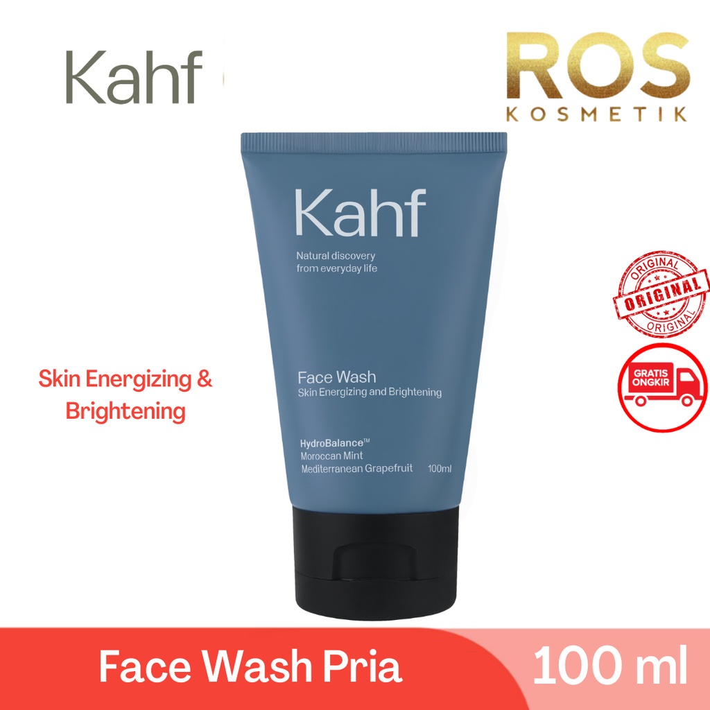 Jual Kahf Skin Energizing and Brightening Face Wash 100 ml | Shopee ...