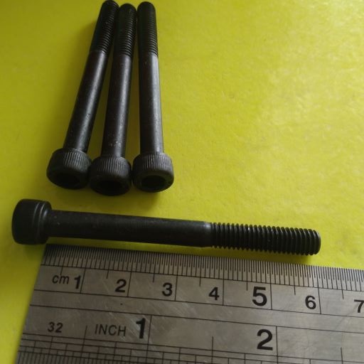 Jual BAUT L BAJA M6 X 60 / BAUT M6 / BAUT 10 KUNCI L5 / L 5 HALF DRAT ...