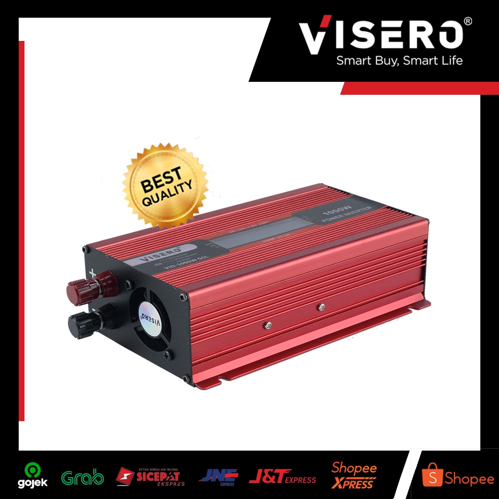 Jual Power Inverter Visero With LED display GSL Visero - 500 Watt ...