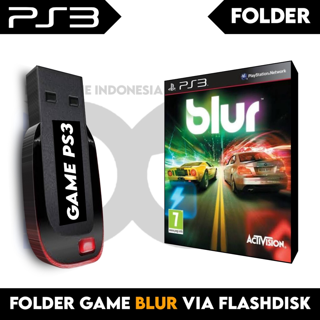 Jual Game Blur (PS3) via Flashdisk - Folder | Shopee Indonesia