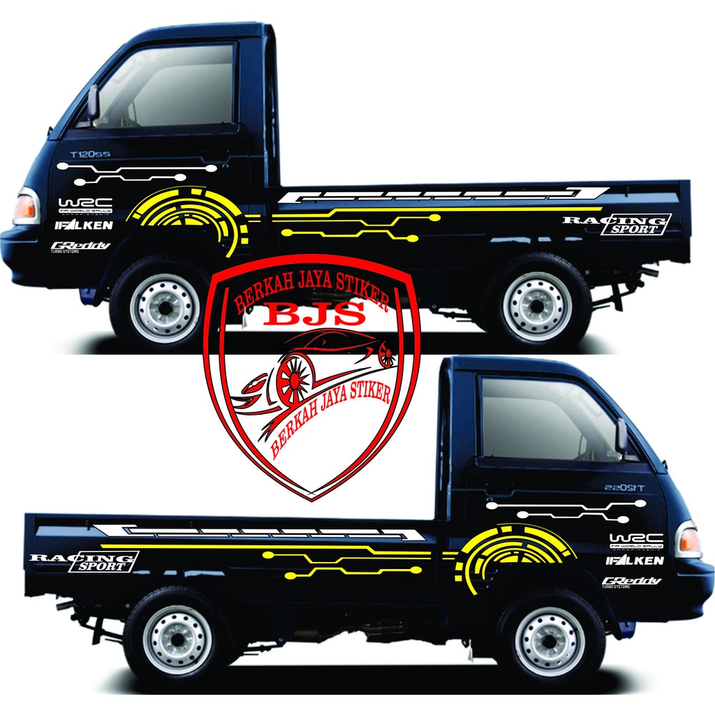 Jual Sticker mobil pickup t120ss stiker pick up t120ss futura carry ...