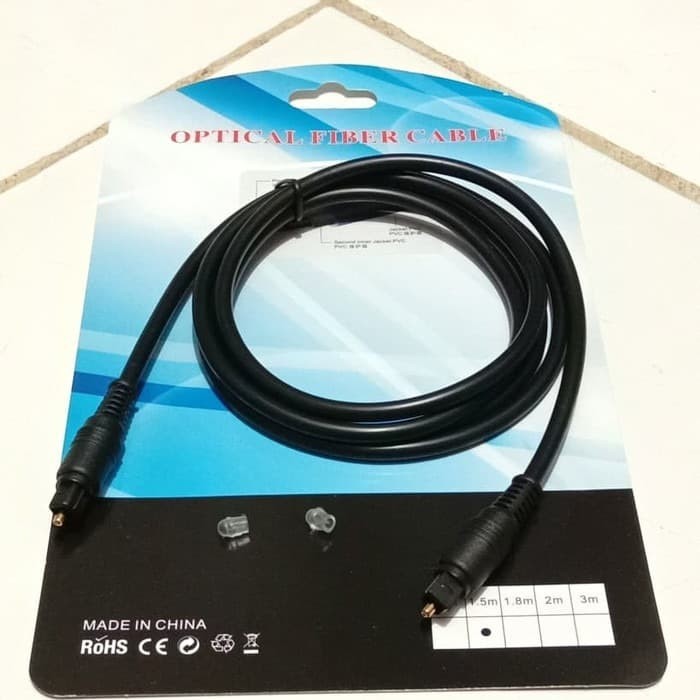 Jual Kabel optik 1,5 meter Kabel optik toslink audio | Shopee Indonesia