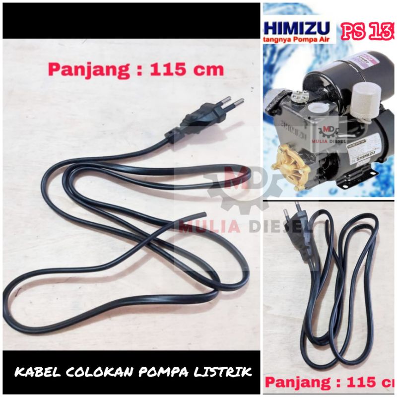 Jual Kabel Colokan Sambungan Mesin Pompa Air Listrik Shimizu | Shopee ...