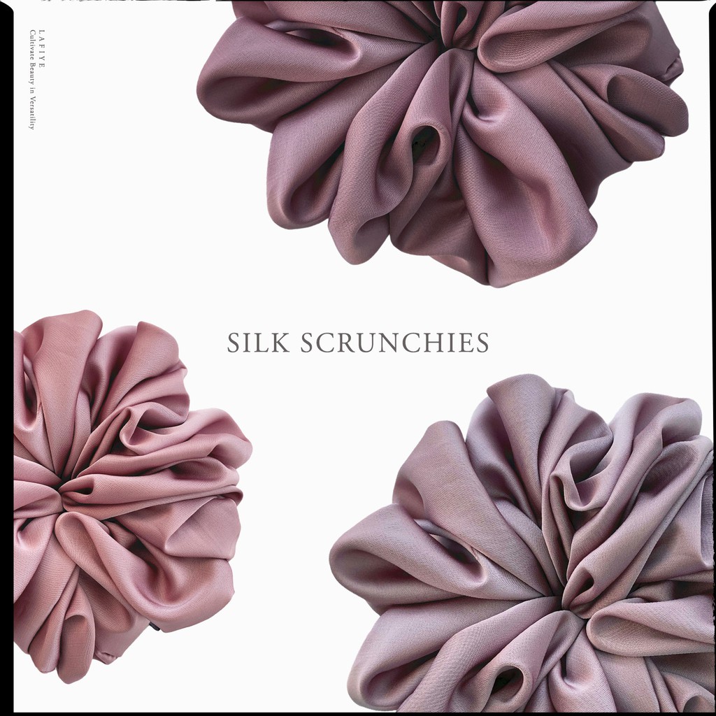 Jual Lafiye - Silk Scrunchie | Shopee Indonesia