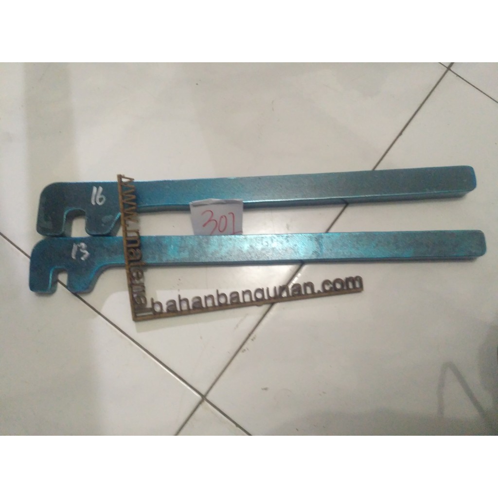 Jual alat pembengkok besi beton 16mm panjang 40cm tiang kunci full besi ...