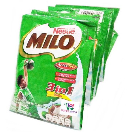 Jual Nestle Milo Renteng 3 in 1 (35 Gram x 10 Bks) | Shopee Indonesia
