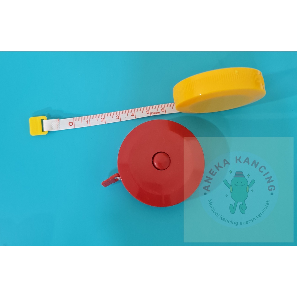 Jual [1 pcs] Meteran Gulung Mini 150cm / Meteran Roll Panjang 150cm ...