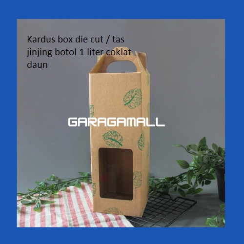 Jual Kardus packing tas jinjing botol 1 liter kardus die cut dus box ...