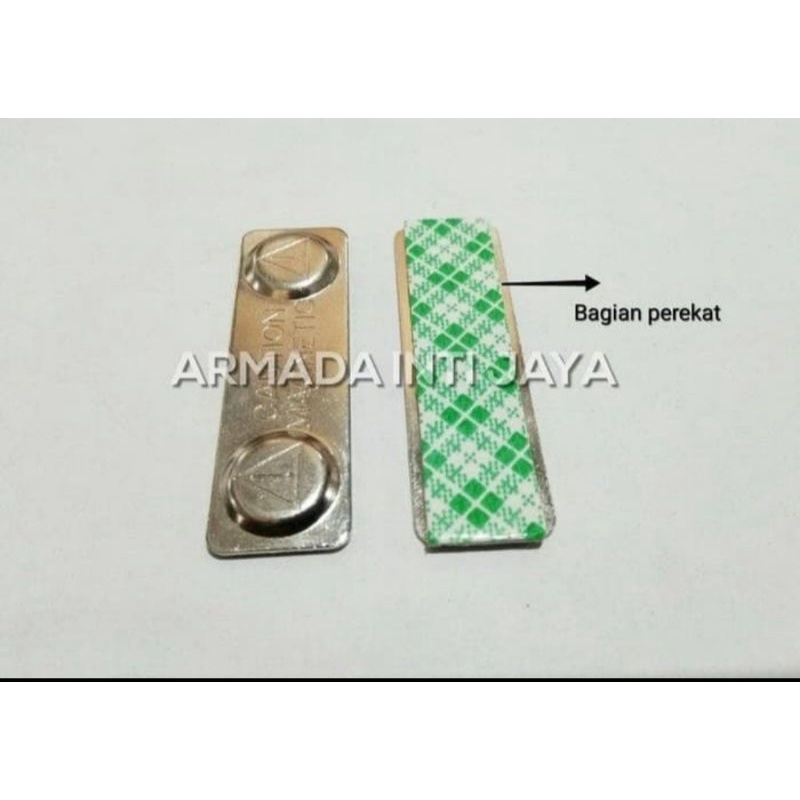 Jual Magnet Nama | Magnet Id Card Besi | Name Tag Besi | Magnet Nama ...