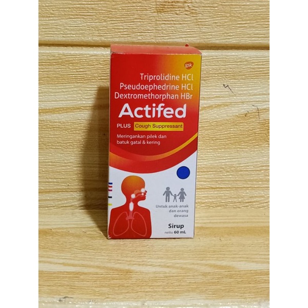 Jual Actifed plus expec 60ml|Actifed plus cought suppressant|Actifed ...