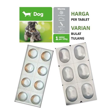 Jual Obat cacing anjing DRONTAL DOG efektif basmi cacing | Shopee Indonesia