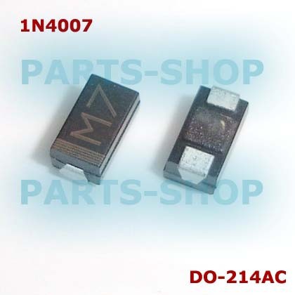 Jual 5pcs M7 SMD Dioda 1N4007 1A 1000V Diode IN4007 Silicon Rectifier ...