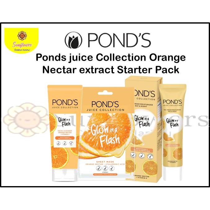 Jual Ponds Juice Collection Orange Nectar Daily Pack 3item | Shopee ...