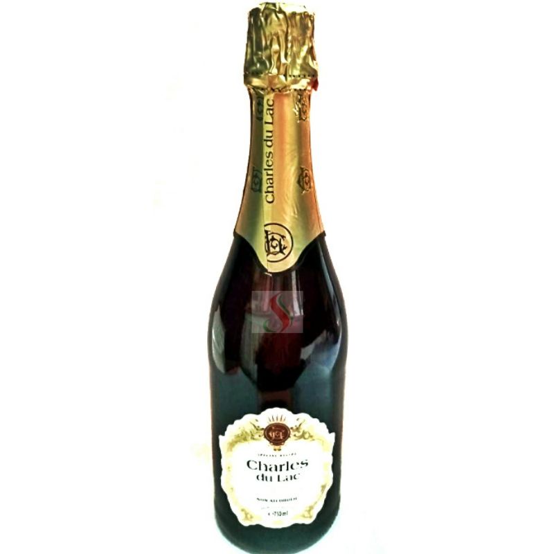 Jual Charles du lac RED Sparkling Grape Juice 750ml (Non Alcohol) jus anggur merah | Shopee ...