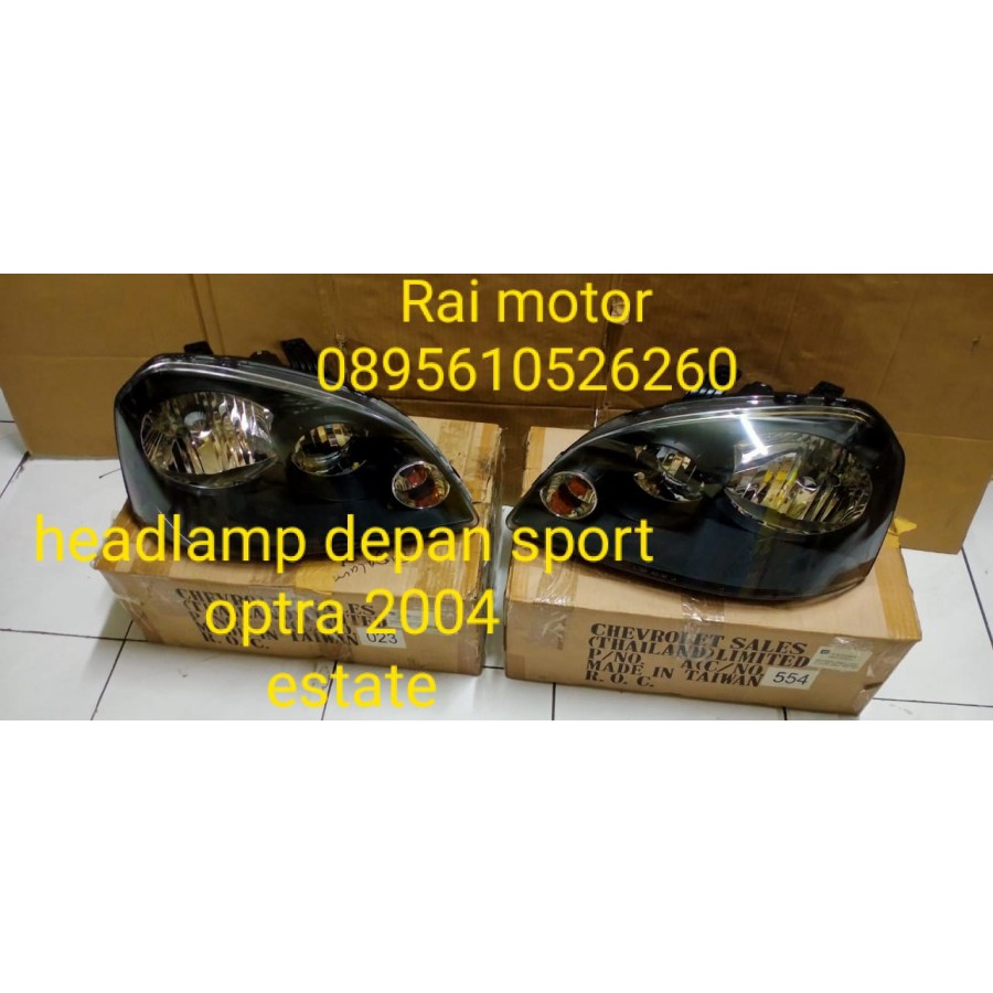 Jual Headlamp head lamp sport optra estate SET | Shopee Indonesia