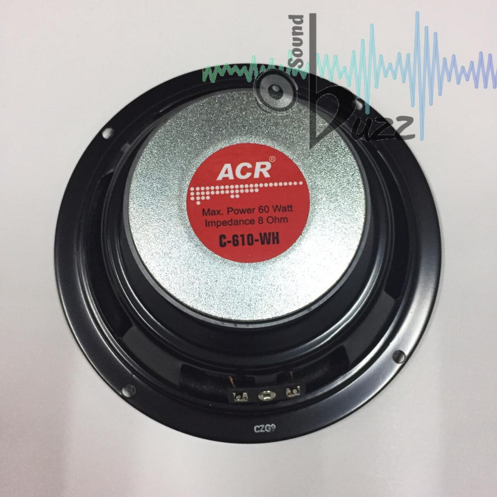 Jual Speaker ACR Woofer 6 inch C 610 WH | Shopee Indonesia