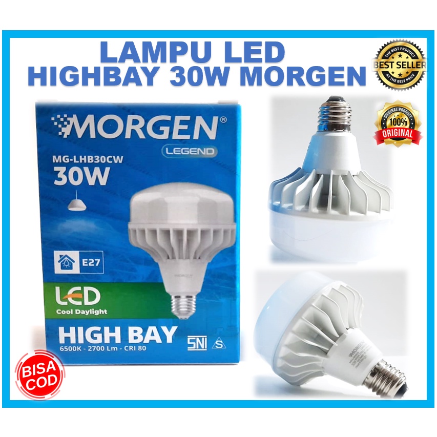 Jual Lampu Led 30w Morgen High Bay | Shopee Indonesia