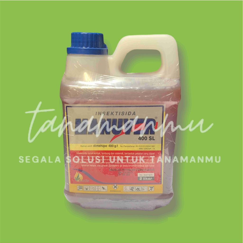 Jual MANUVER INSEKTISIDA PESTISIDA PENGUSIR HAMA SERANGGA 400SL 2 LITER ...