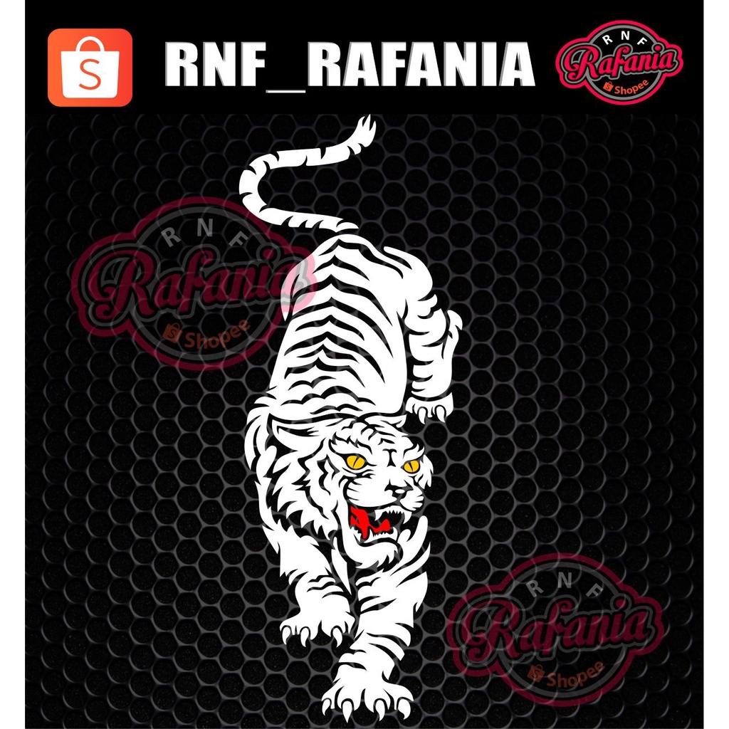 Jual STICKER MACAN HARIMAU CUTTING PART 1 | Shopee Indonesia