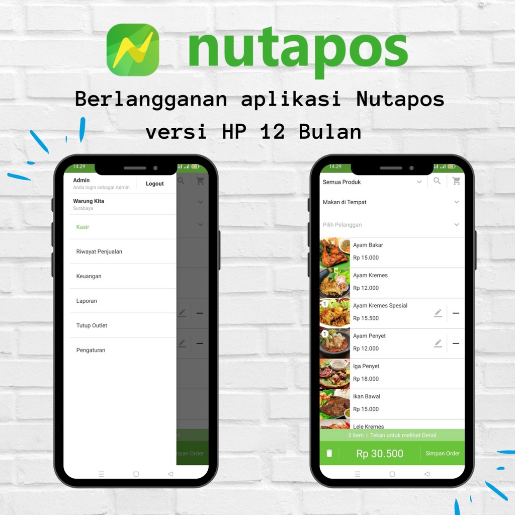 Jual Langganan nutapos 12 bulan versi HP | Shopee Indonesia