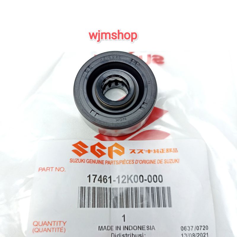 Jual SEAL SIL WATER PUMP WATERPUMP SATRIA FU FI INJEKSI GSX 150 17461-12K00-000 ORIGINAL SGP ...