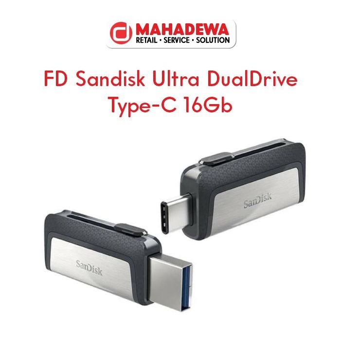 Jual FD Sandisk Ultra DualDrive USB Type-C [16GB/32GB/64GB/128GB ...