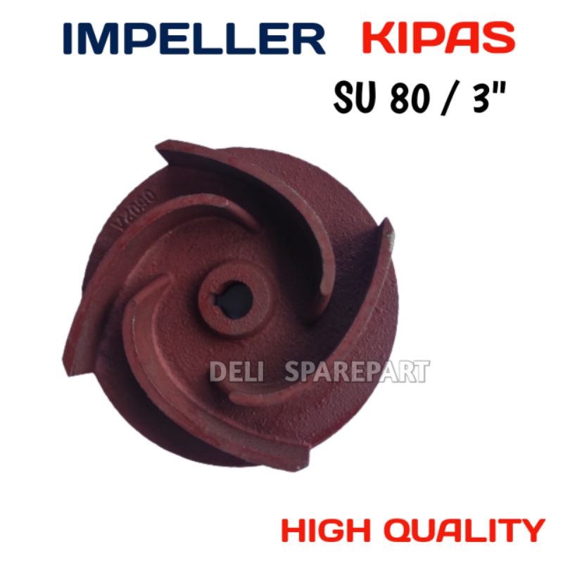 Jual Impeller kipas water pump pompa air alkon SU80 3inchi | Shopee ...