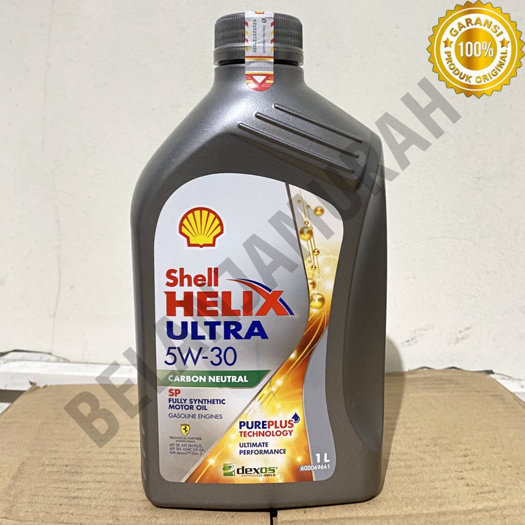 Jual Shell Helix Ultra 5w-30 Carbon Neutral Api SP 1 Liter 100% Asli ...