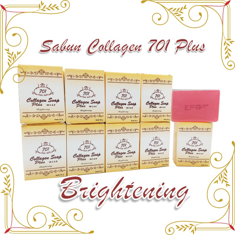Jual SABUN COLLAGEN 701 / COLLAGEN PLUS WHITENING BEAUTY SOAP ...