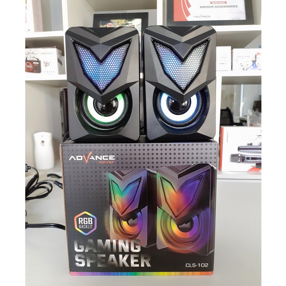 Jual Speaker Advance CLS 101 CLS 102 CLS 106 Super Bass RGB Backlit ...