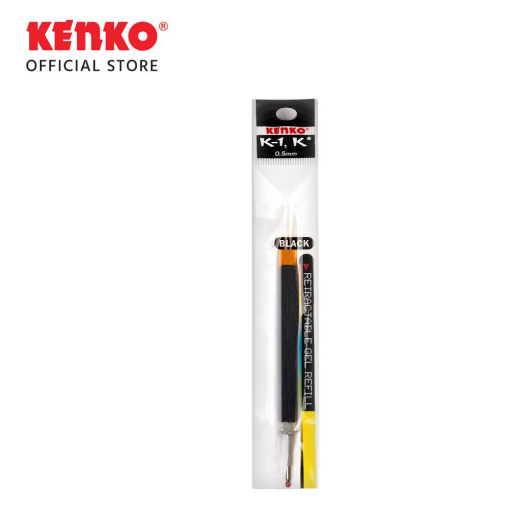 Jual Gel Pen Refill Kenko K-1 (Hitam) | Shopee Indonesia