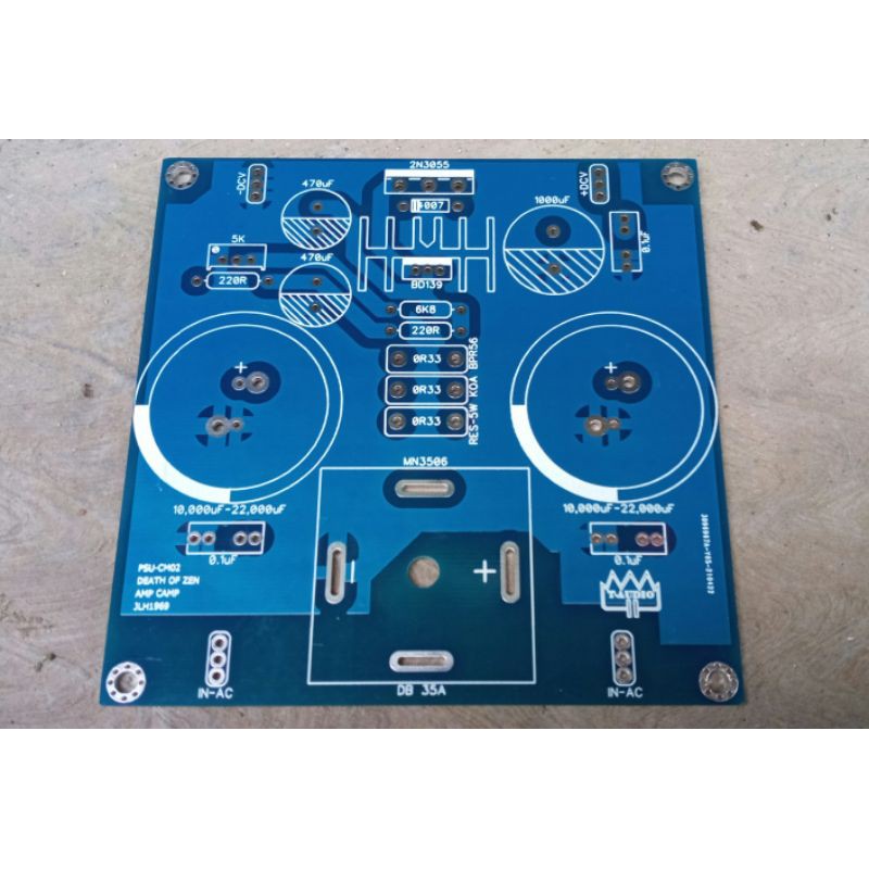 Jual T-AUDIO PCB PSU CM SINGLE CAPACITANCE POWER SUPPLY AMP AMPLIFIER ...