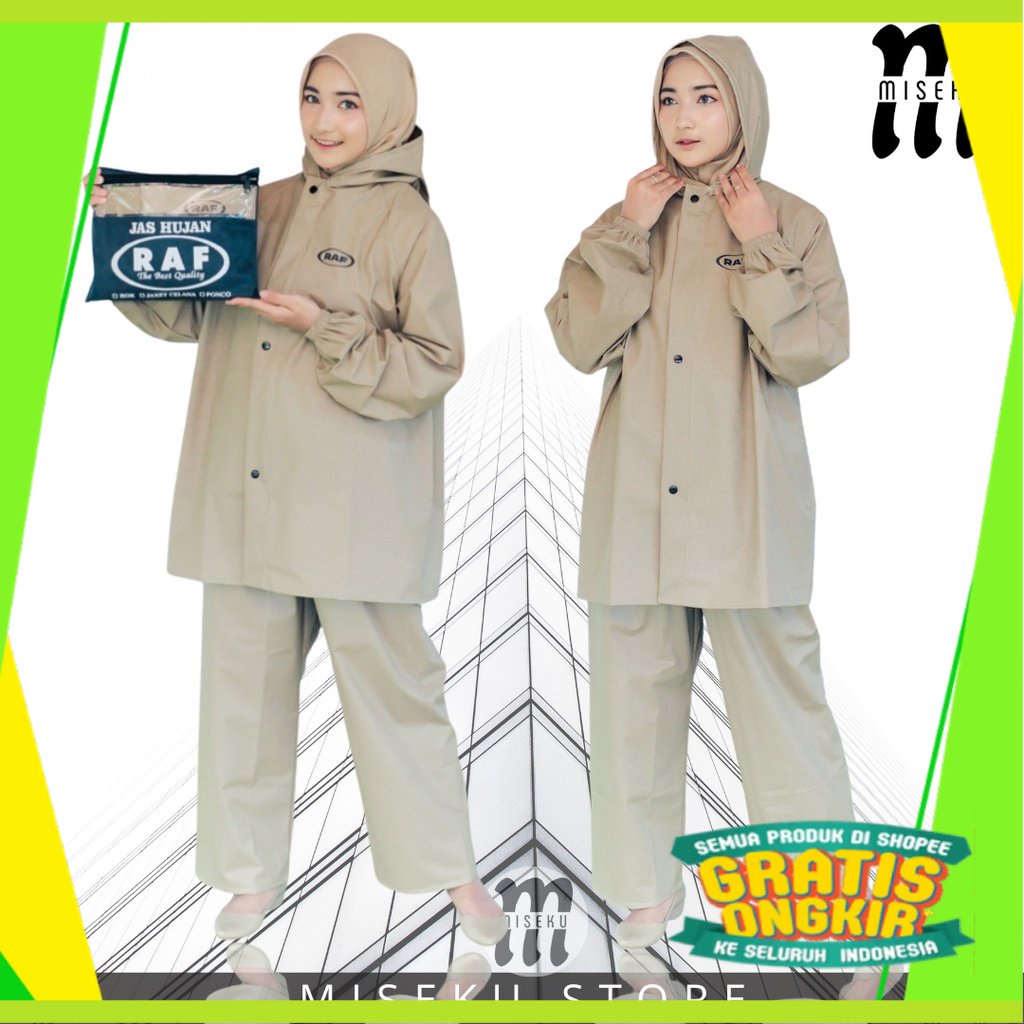Jual HANGAT MUSIM WEDDING RAF ORIGINAL Jas Hujan Pria Wanita (Remaja,Dewasa) | Mantel Setelan ...
