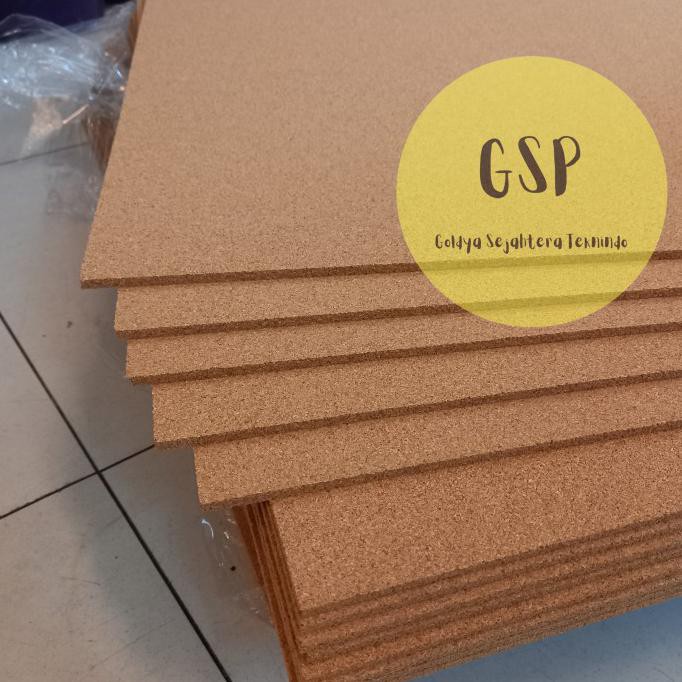 Jual Harga Promo Gabus Patah 1Mm - Cork Sheet 60 Cm X 90Cm | Shopee ...