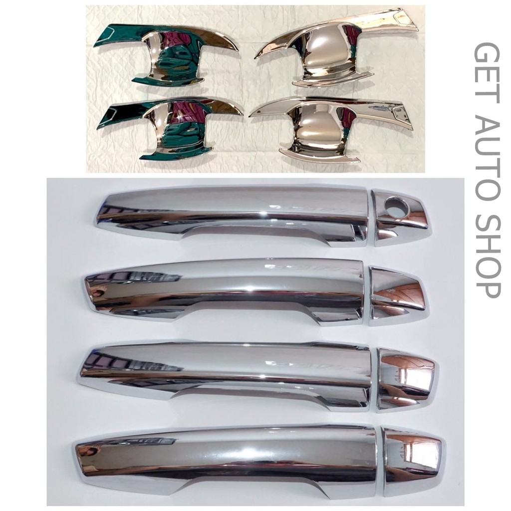 Jual PAKET OUTER DAN HANDLE PINTU MOBIL XPANDER NON SMARTKEY CHROME ...