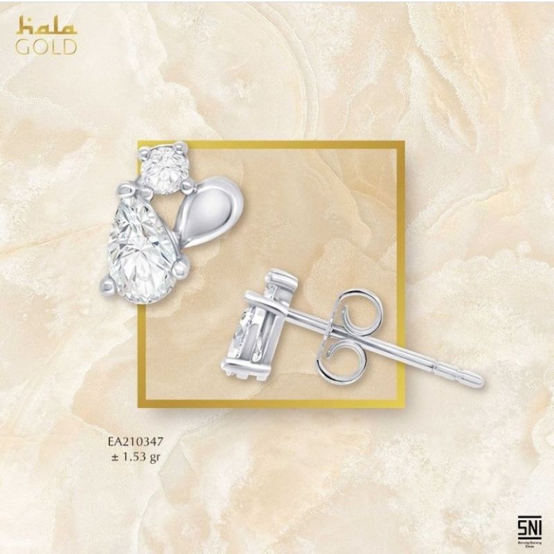 Jual Anting Hala Gold Nurani Collection EA210347 | Shopee Indonesia
