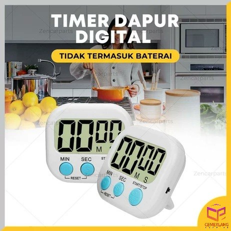 Jual DIGITAL KITCHEN TIMER Dapur Alarm Masak Magnet Stopwatch | Shopee ...