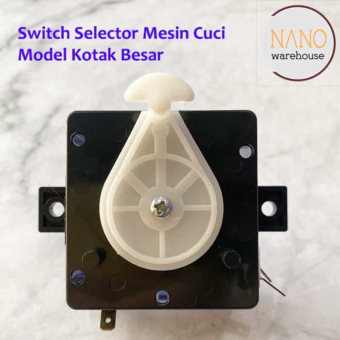 Jual Switch Selector Timer Drain Pembuangan Air Mesin Cuci Model Kotak ...