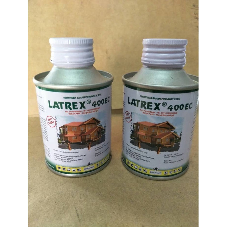 Jual Latrex 400 EC 100ML / Latrex Obat Anti Rayap / Latrek / 100ML ...