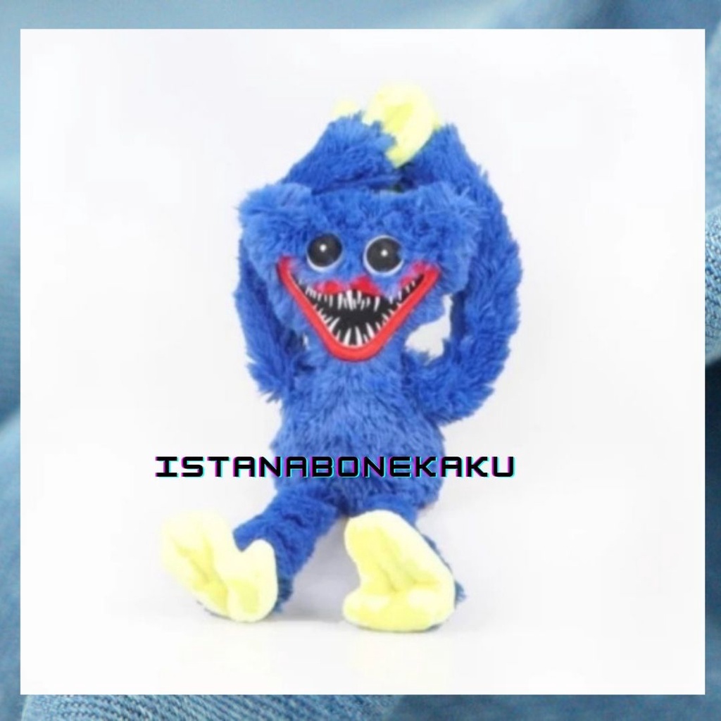 Jual Boneka Huggy Wuggy ( Hagi Wagi ) 40 cm Stuffed Plus Game Poppy ...