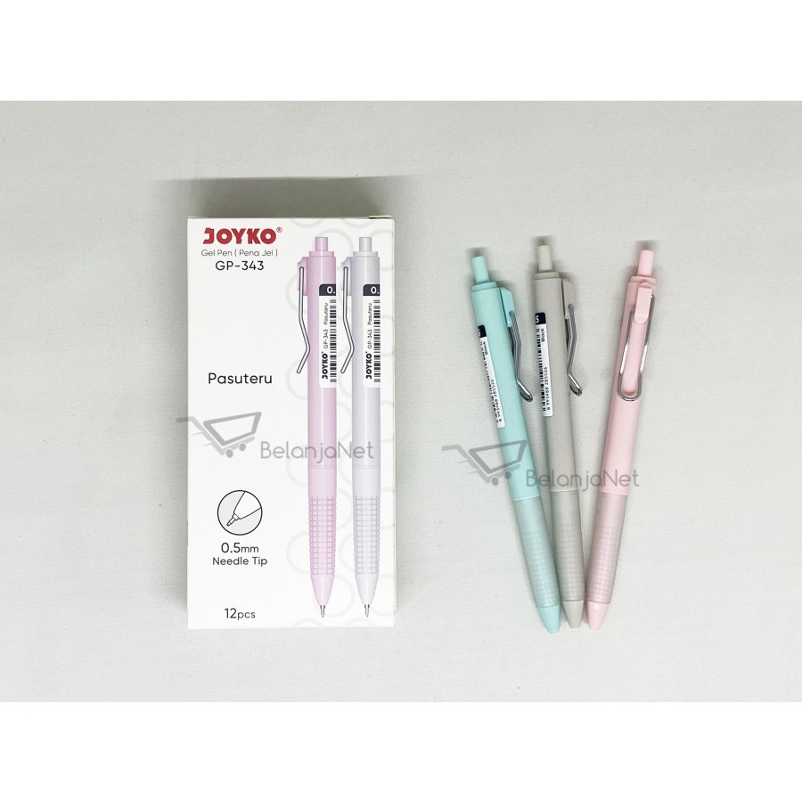 Jual Pulpen Pen Gel | Gel Pen Joyko Cetek Pasuteru GP-343 0.5 mm Mata Jarum [1 LUSIN] | Shopee ...