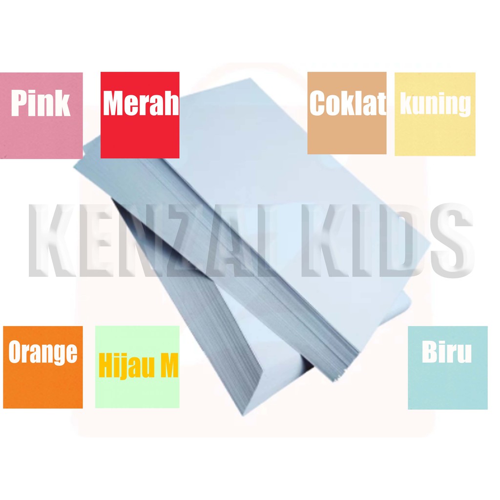Jual Kertas BC Brief Card Paper Elit Isi 50 Lembar 160g A4 Termurah ...